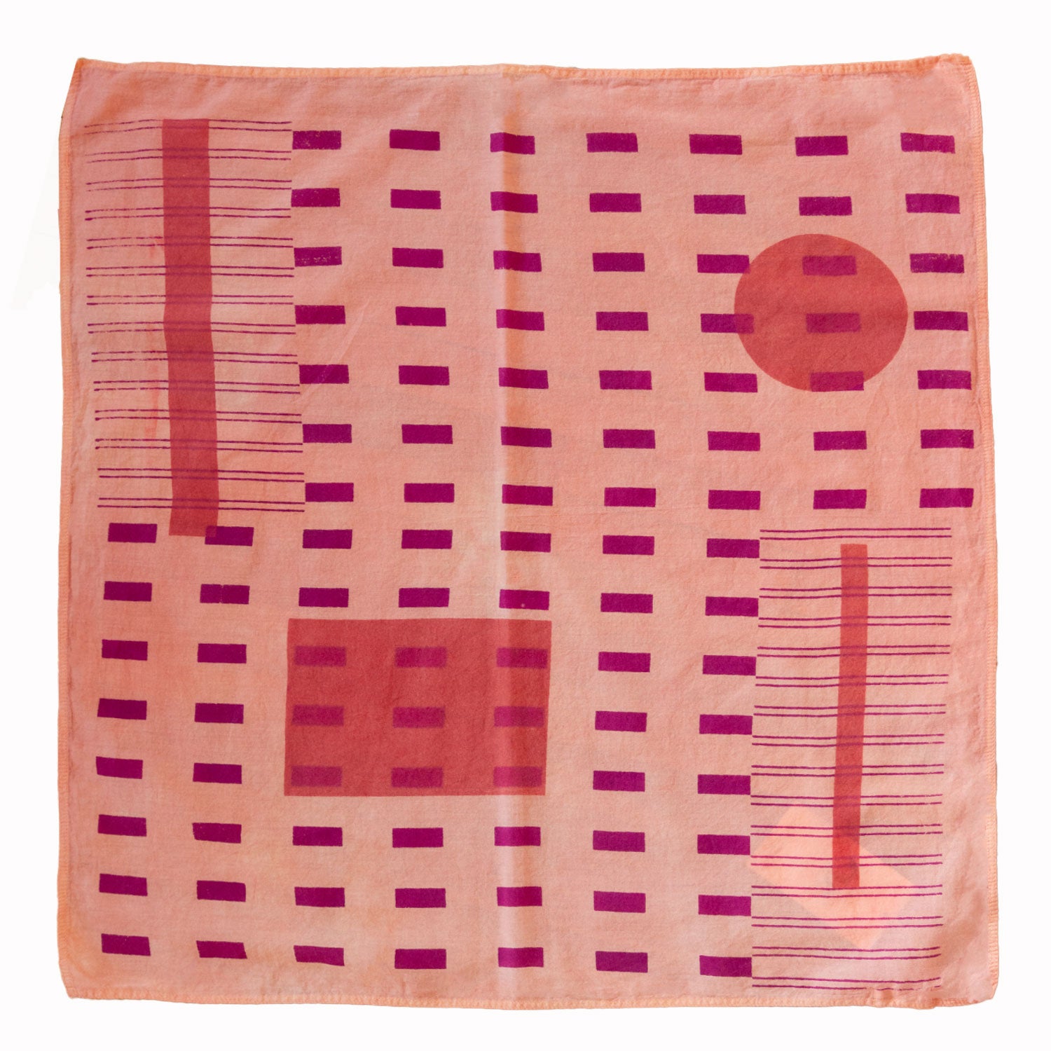 Naturally Dyed Cotton Square – Current Shapes