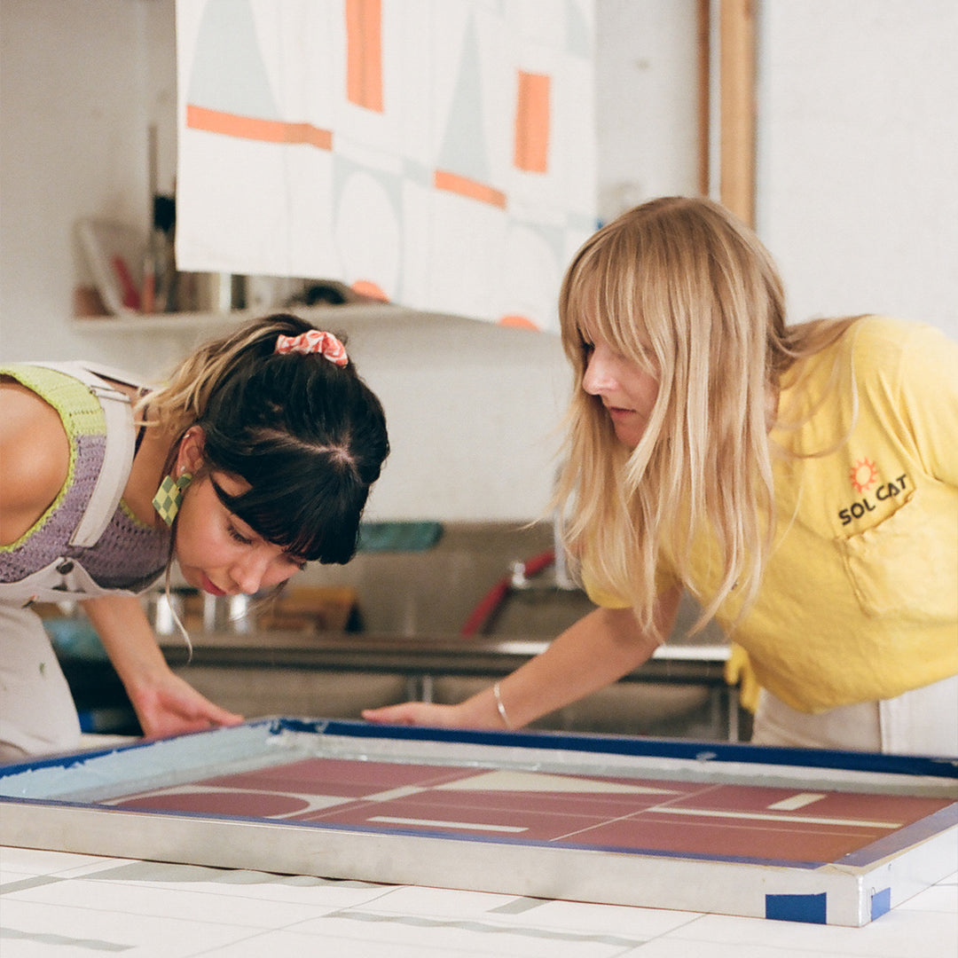 Current Shapes — Handprinted Textiles and Pattern Design